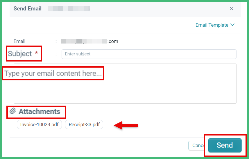 Send Email to Patients with Invoice and Payment Receipt – CareStack