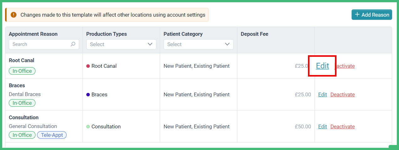 Manage Online Appointment Portal – CareStack