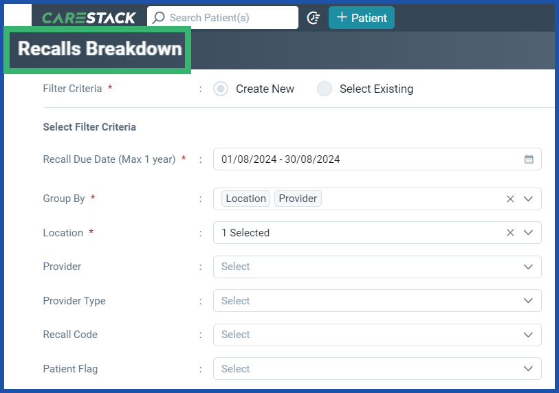 10.16 Release Features – CareStack