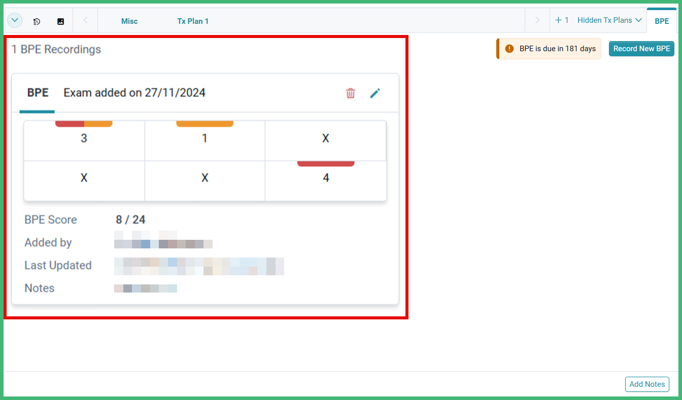 Explore the Basic Periodontal Examination Feature – CareStack