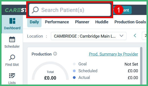 Capture Care Notes in Clinical Chart – CareStack