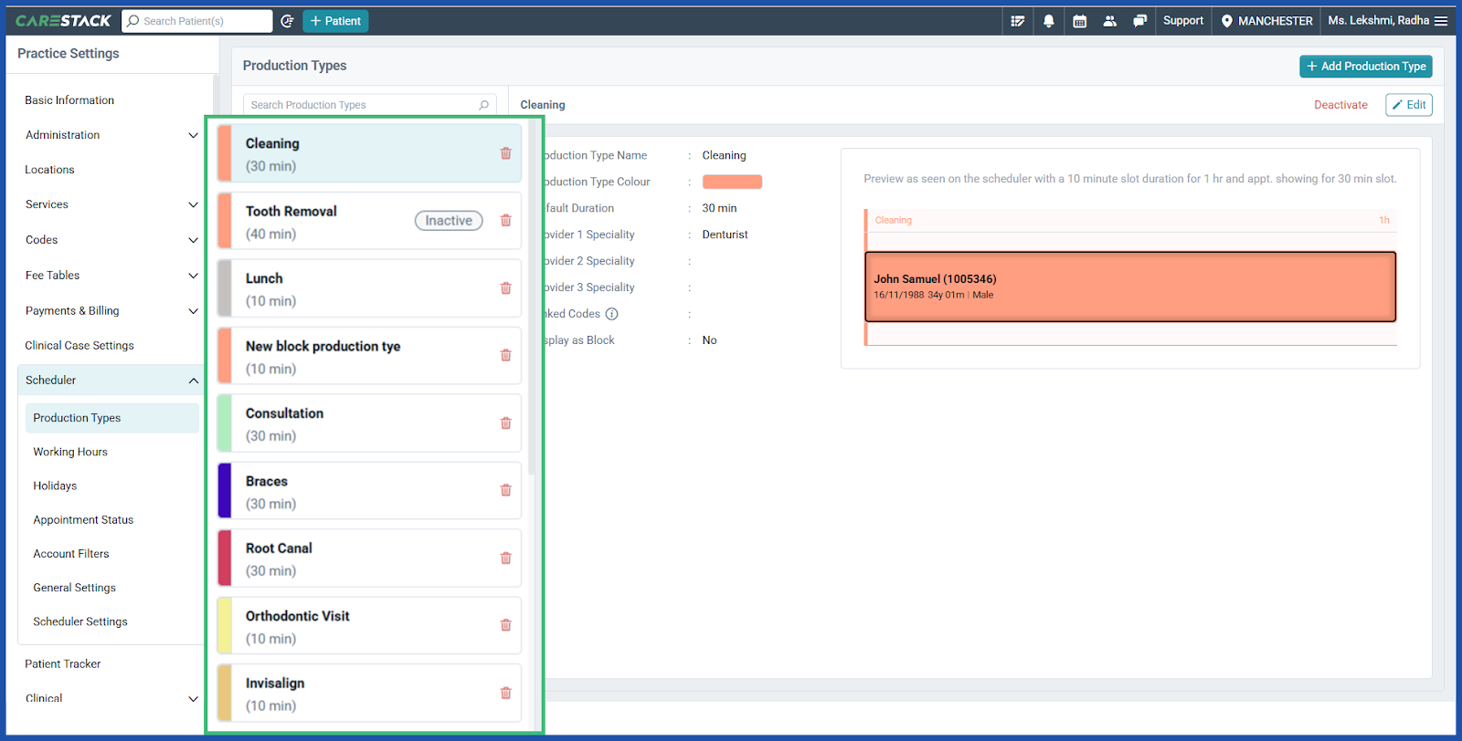 10.21 Release Features – CareStack