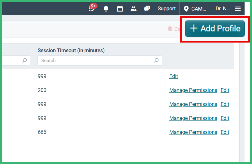 Create and Manage User Profiles – CareStack