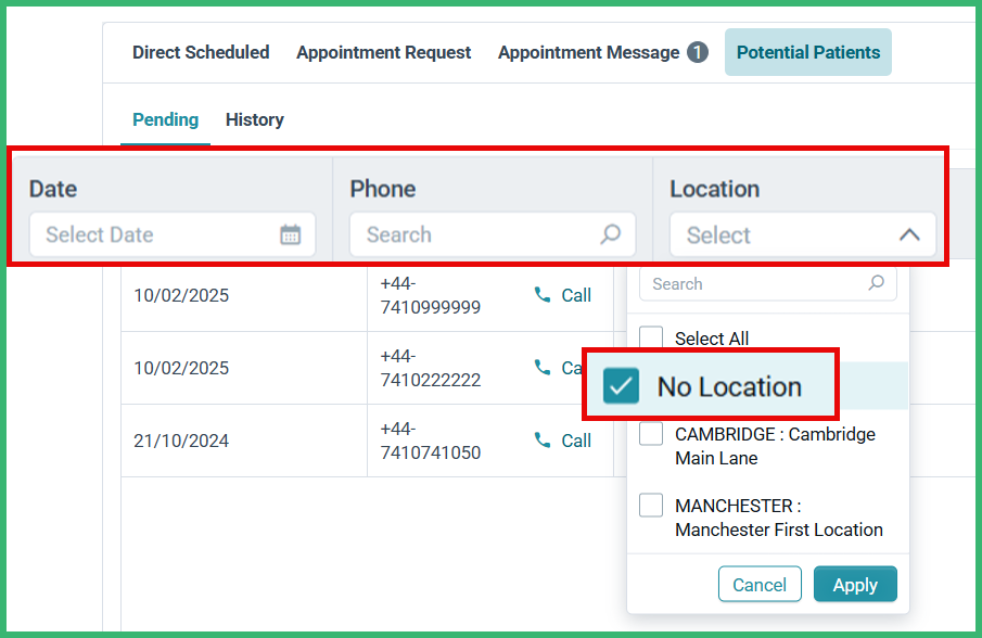 Manage Online Appointments and Track Potential Patients – CareStack