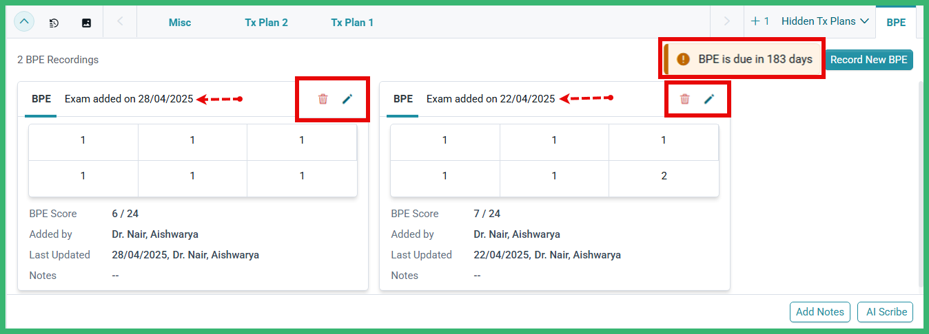 Explore the Basic Periodontal Examination Feature – CareStack