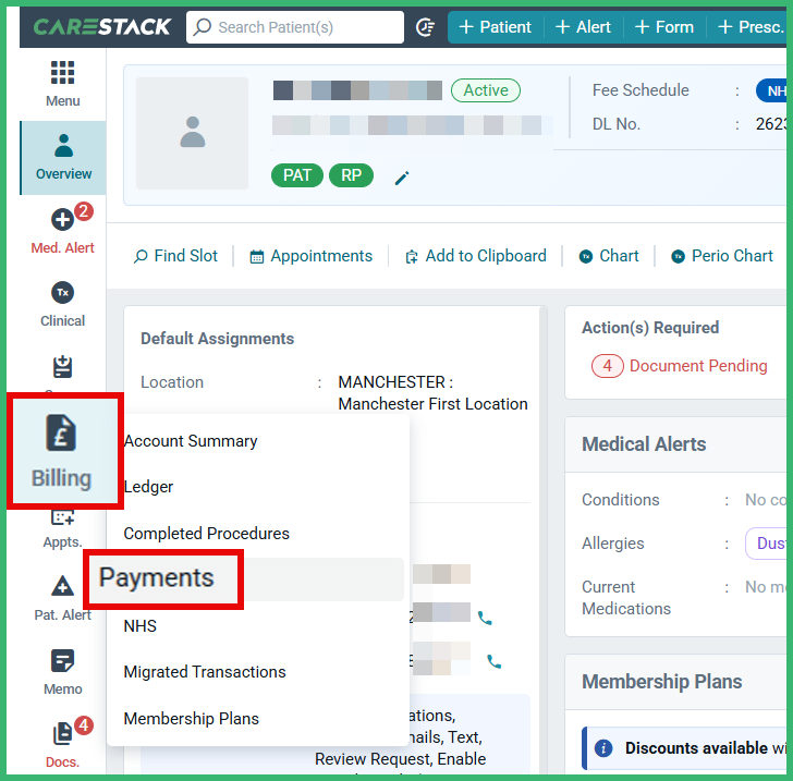 Configure & Manage Sundry Items – CareStack