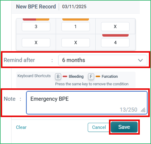 Explore the Basic Periodontal Examination Feature – CareStack