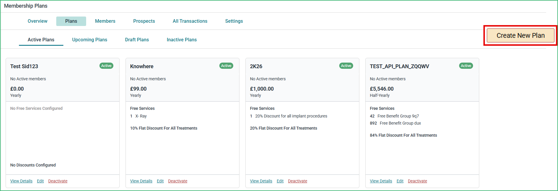 Create a New Membership Plan on CS Membership Portal – CareStack